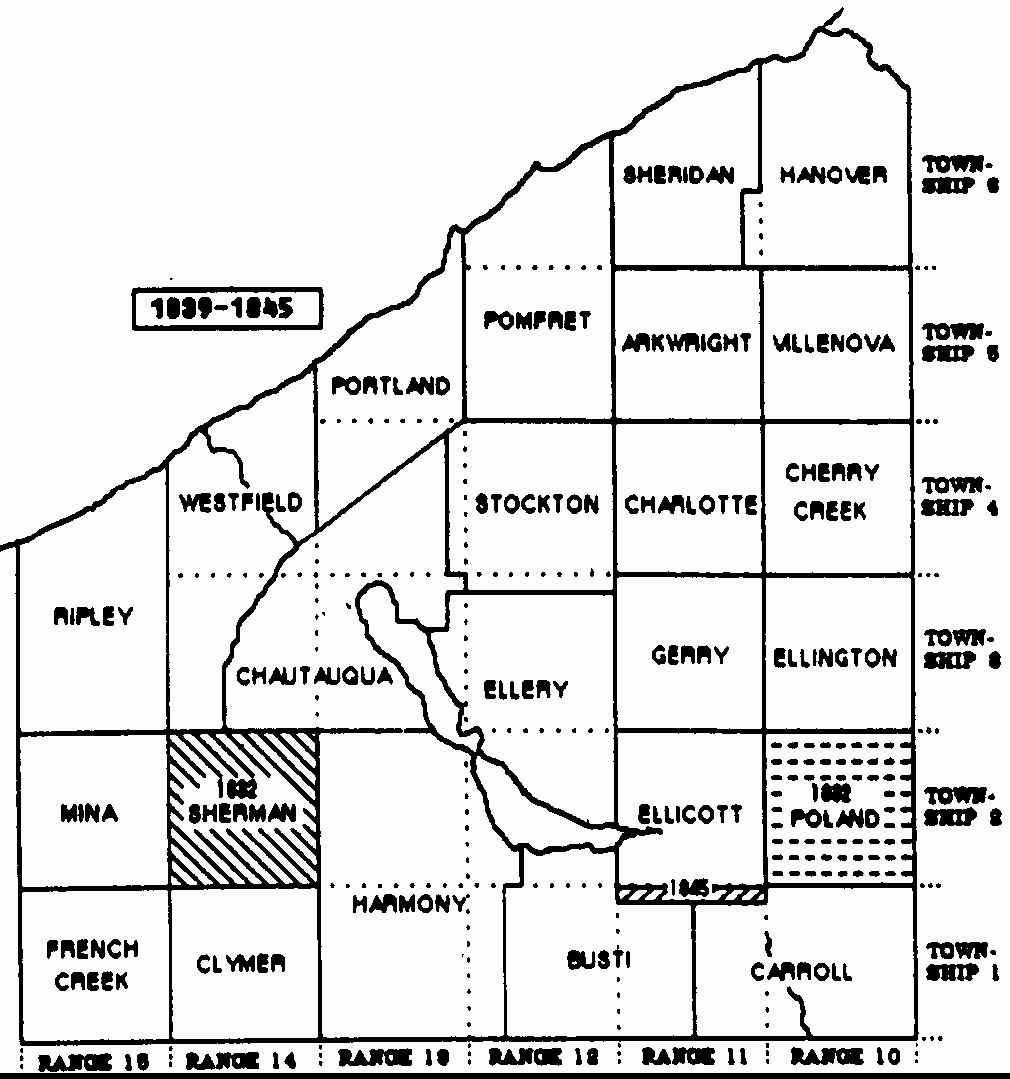 1835 Census Map